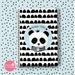 Cute Panda Boy Digital Papers and Cliparts Pack - Etsy