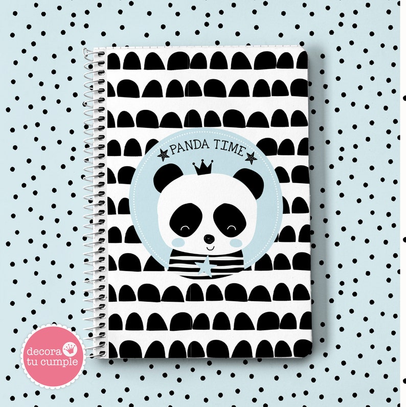 Cute Panda Boy Digital Papers and Cliparts Pack - Etsy