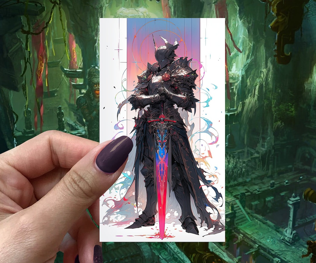Black Knight Sticker, Pride Warriors, Table Top RPG, Fantasy Stickers ...