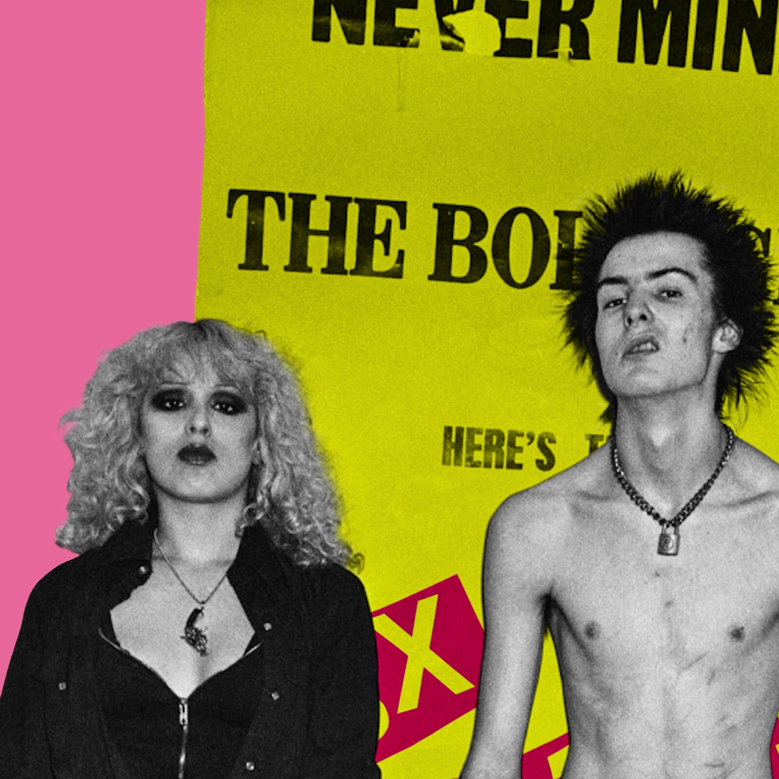 Sid Vicious And Nancy Sex Pistols Art Print Vintage Retro Etsy
