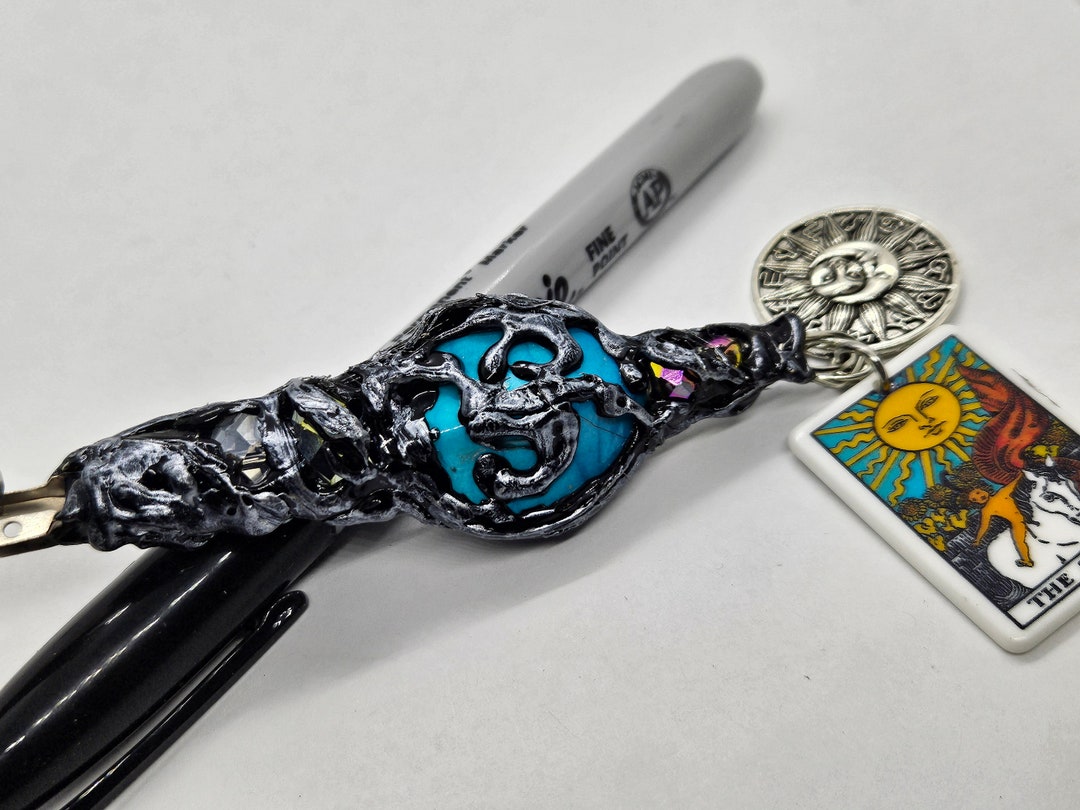 ATM Card Holder | Tarot the Sun Molten Magic | Credit Card Clamp - Etsy