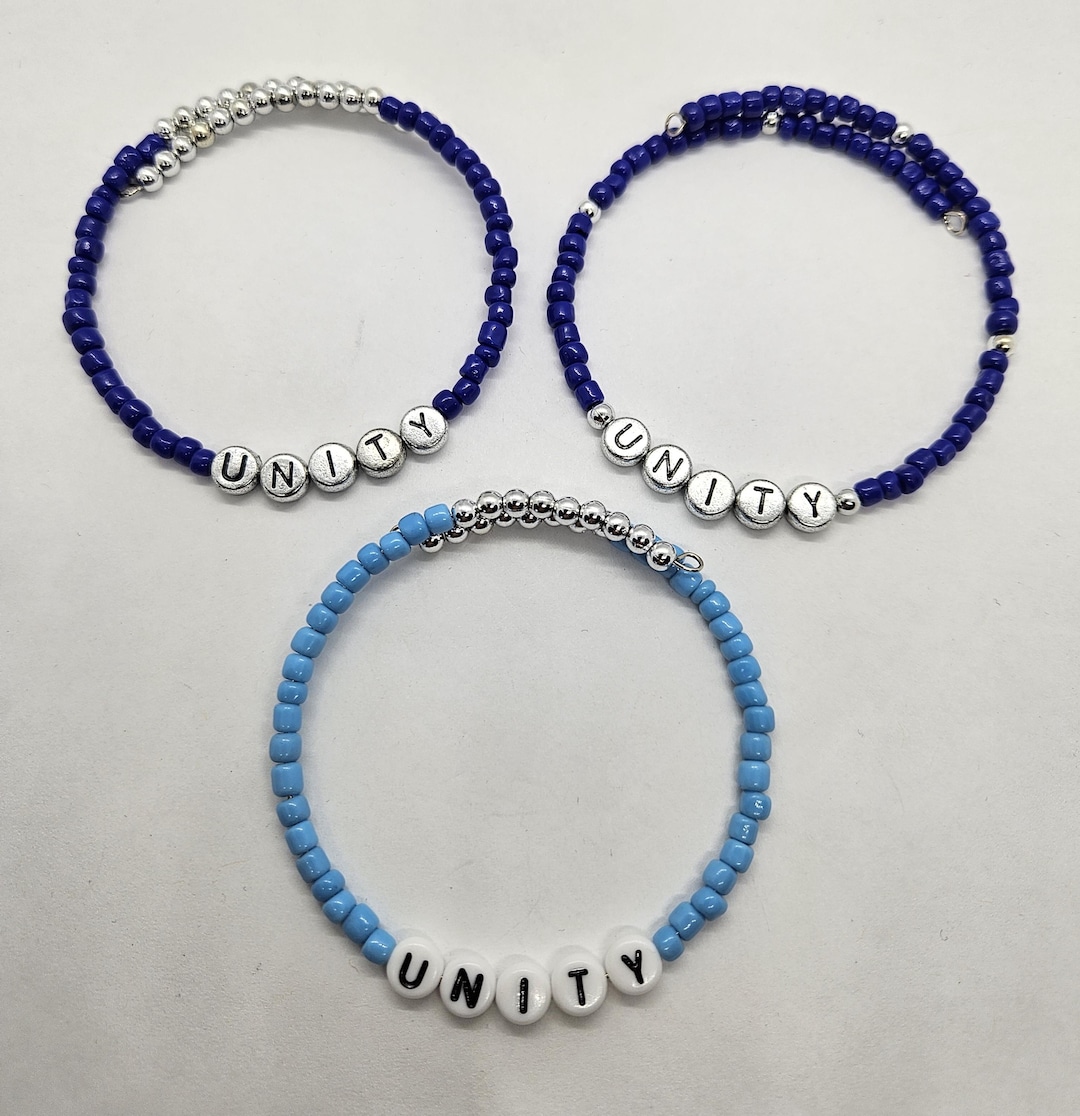 Democrat Ally Unity Bracelet | Unity Bracelet | Blue Ally Bracelet ...