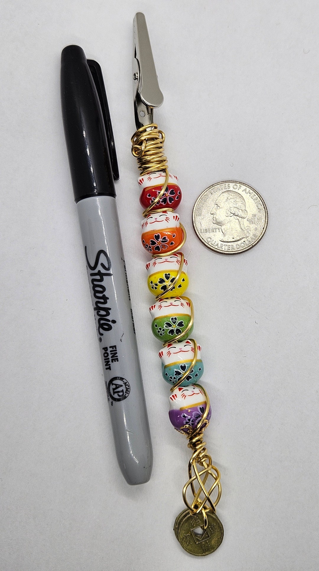 Lucky Cat Rainbow Totem ATM Card Holder Lucky Cat Rainbow Bracelet ...