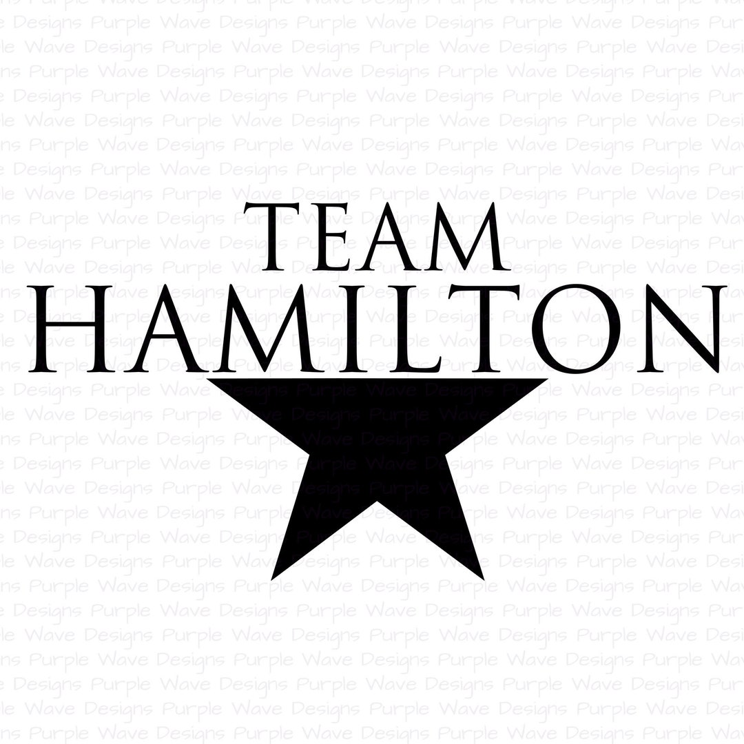 Team Hamilton Design - Cut Vector Download Svg Sticker T-shirt Mug ...