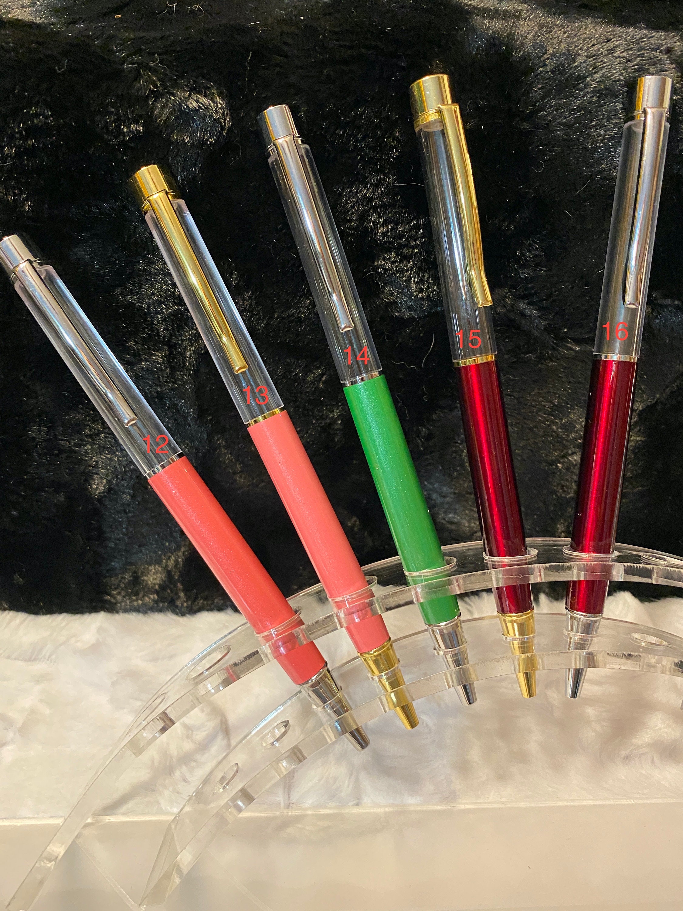 Natural Crystal "zen Pen" | Ball Point Pen With Black Ink - Etsy