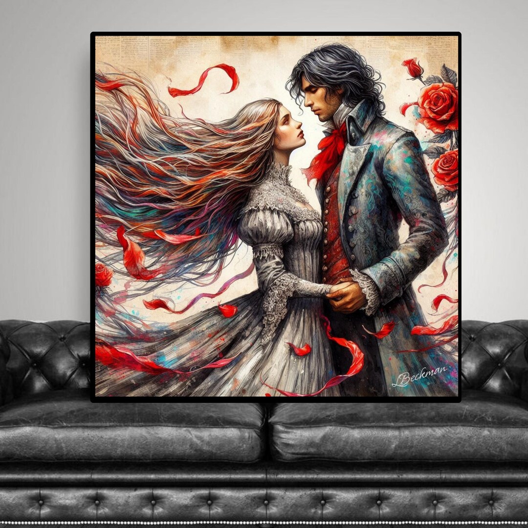 Romantic Fairy Tale Love Wallart| Instant Download| Home Decor| Love ...