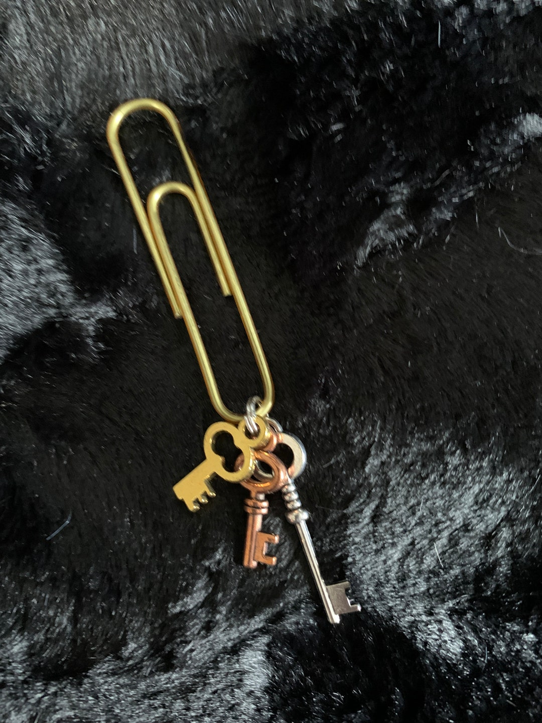 Planner Clip, Paper Clip, Keys, Key Clip, Gold, Rose Gold, Silver ...