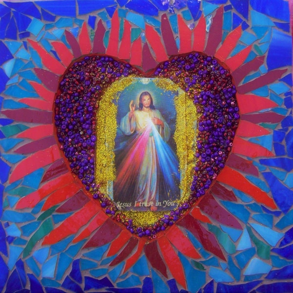Jesus Christ Mosaic Art - Etsy