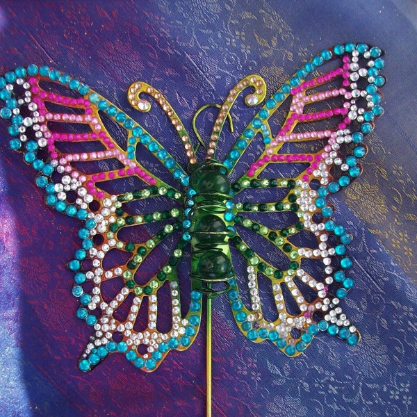 Butterfly Garden Art - Etsy