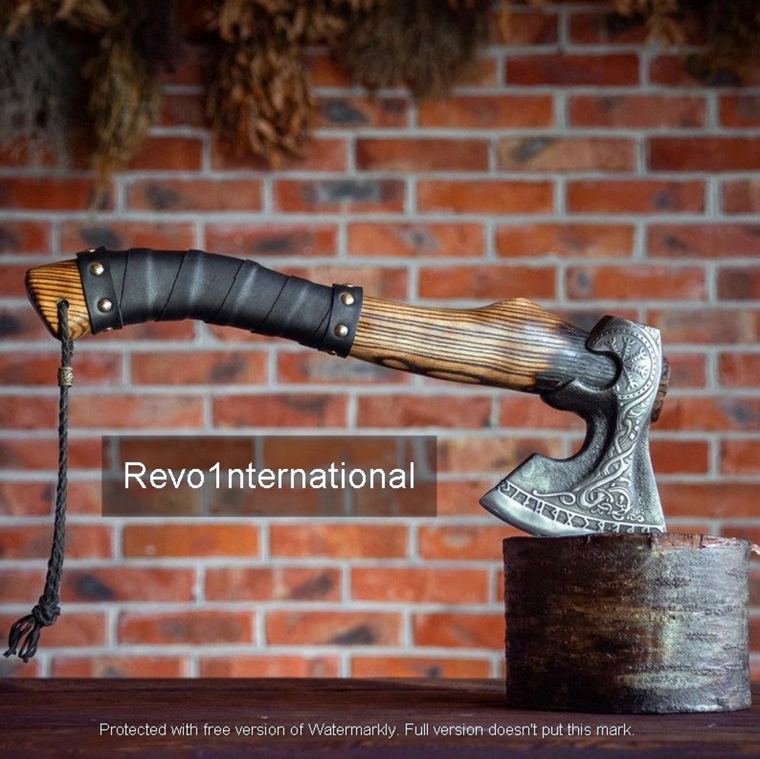 Custom Axe, Handmade Viking Axe, Carbon Steel Axe, Bearded Axe, Nordic ...