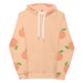 PEACHY | Color Block Peach Unisex Hoodie | Cut and Sew Style | Soft ...