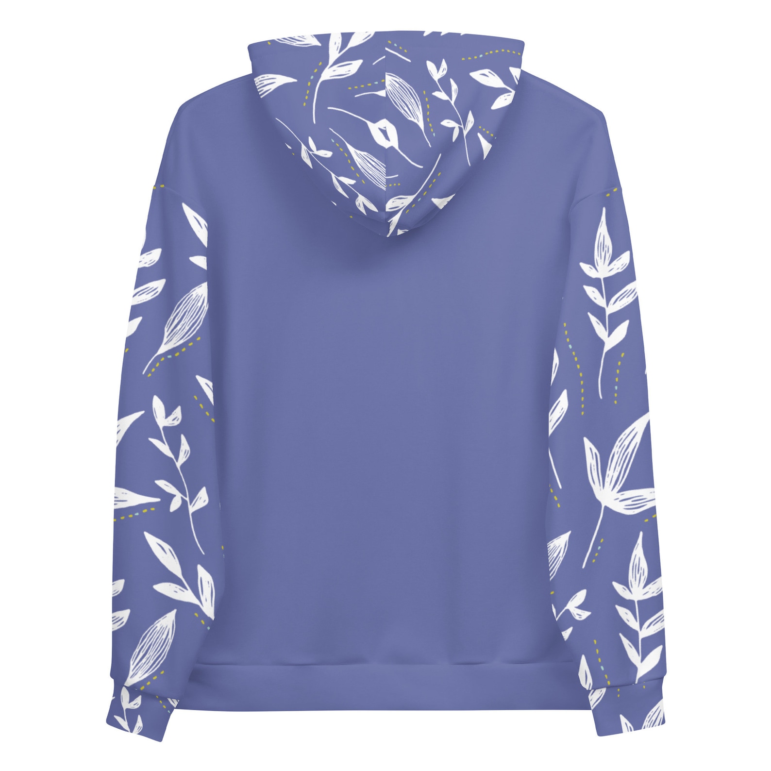 VERY PERIWINKLE | Color Block Hoodie | Unisex Relaxed Fit - Cut and Sew ...