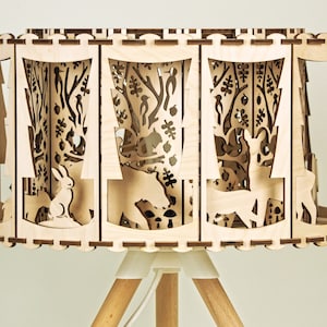 Rotatable Table Lamp: Spinning Kids' Night Light and Nursery Lamp. - Etsy