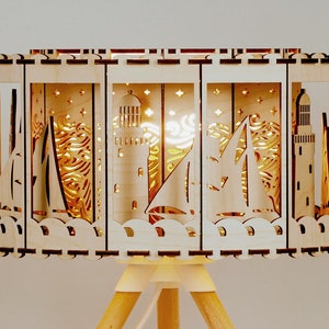 Rotatable Table Lamp: Spinning Kids' Night Light and Nursery Lamp. - Etsy