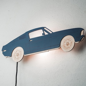 Retro Race Car Wall Light, Baby Boy Nursery Car Decor, Night Light for ...