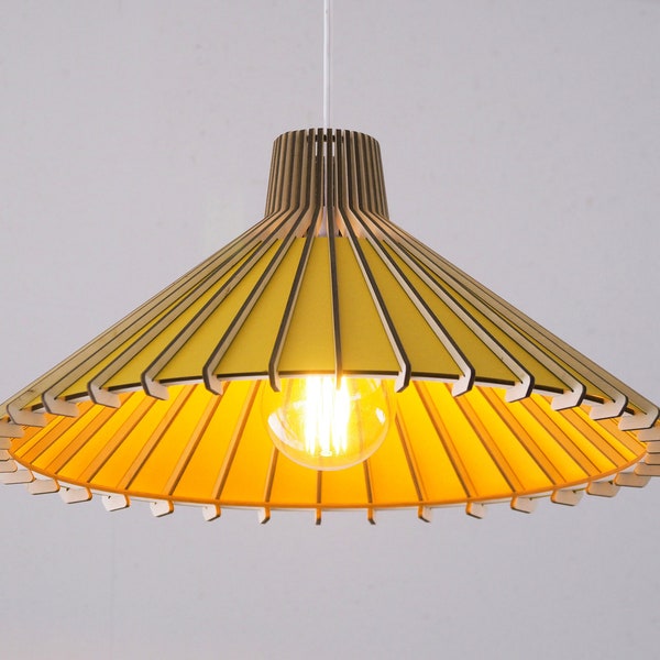 Yellow Lamp Shade - Etsy