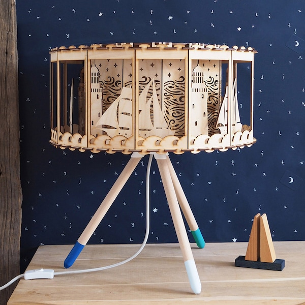 Rotating Lamp - Etsy