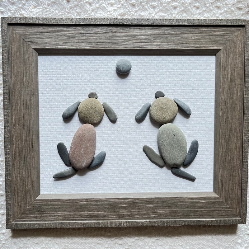 Dog Pebble Art - Etsy