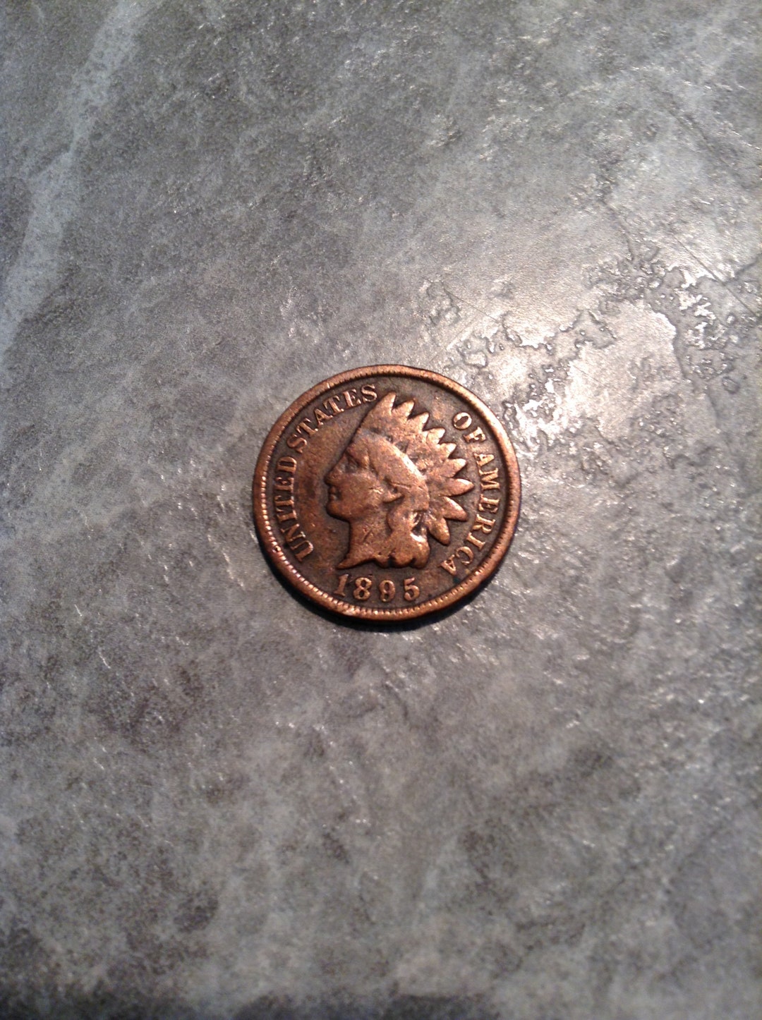 1895 Indian Head Penny. Beautiful Coin - Etsy