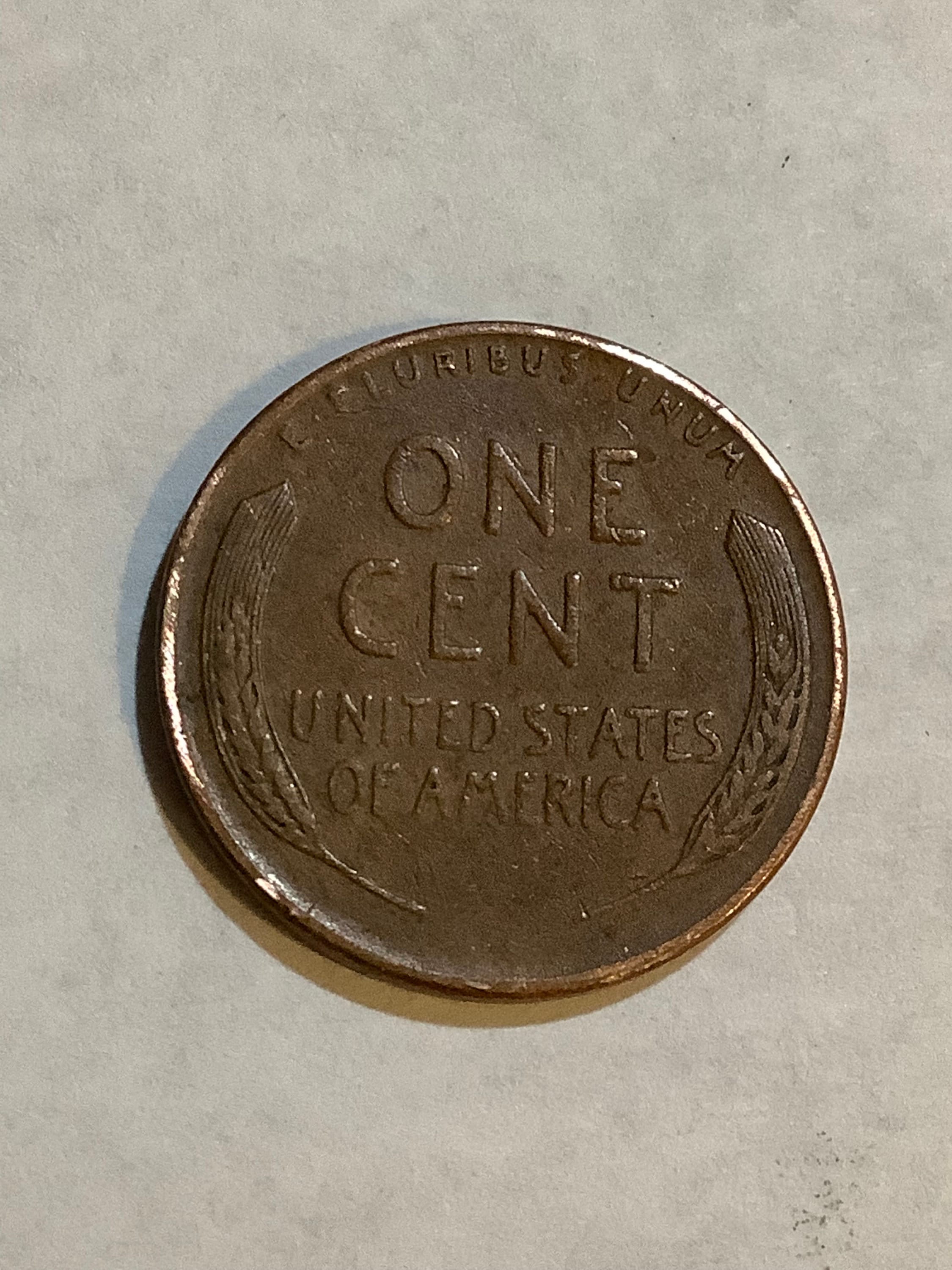 1956 D Wheat Penny Error Markings. DDO - Etsy