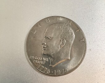 1776-1976 Eisenhower USA One Dollar Coin - ERROR Mint - Bicentennial Collectible,mint Error, See ...