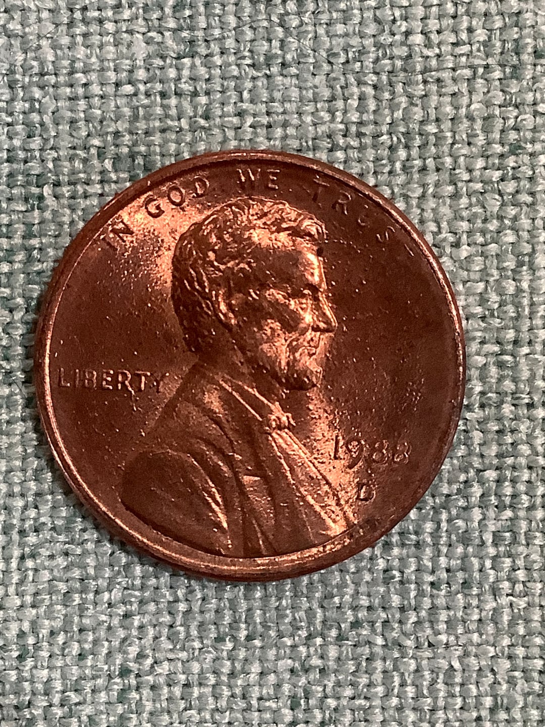 1988 D DDO Error-rare Very Fine Lincoln Penny - Etsy