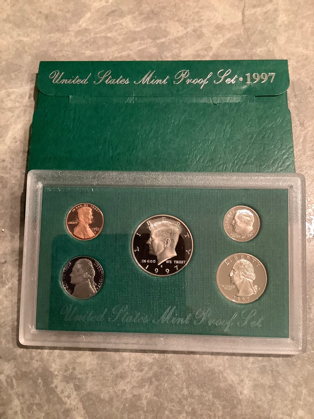 1997 S Uncirculated Bank Set With Case - Etsy