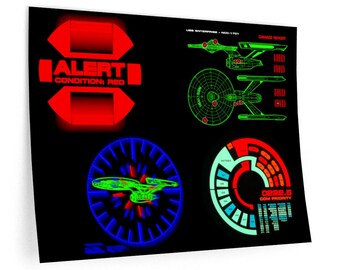 Wall Decals Star Trek | Etsy