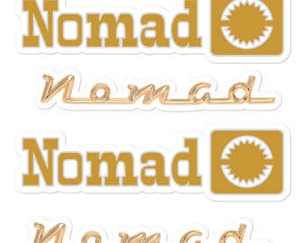 Nomad Stickers - Etsy