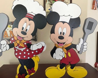 Mickey and Minnie Kitchen | Etsy