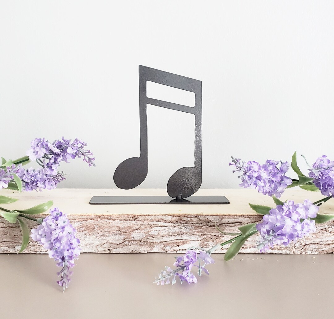 Music Note Home Decor Beam Note Music Teacher Gift Metal Art Gift for ...