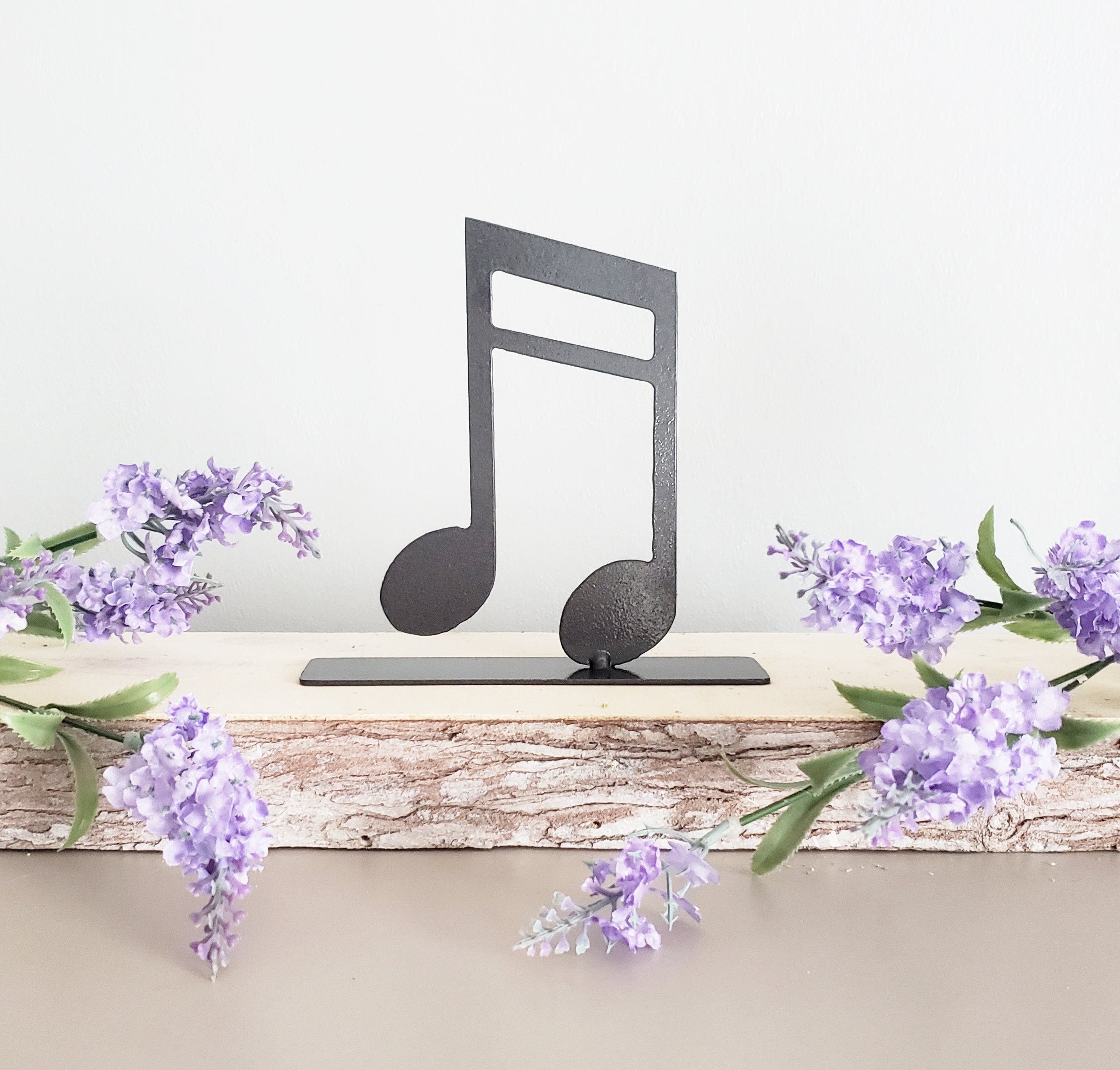 Music Note Home Decor Beam Note Music Teacher Gift Metal Art - Etsy