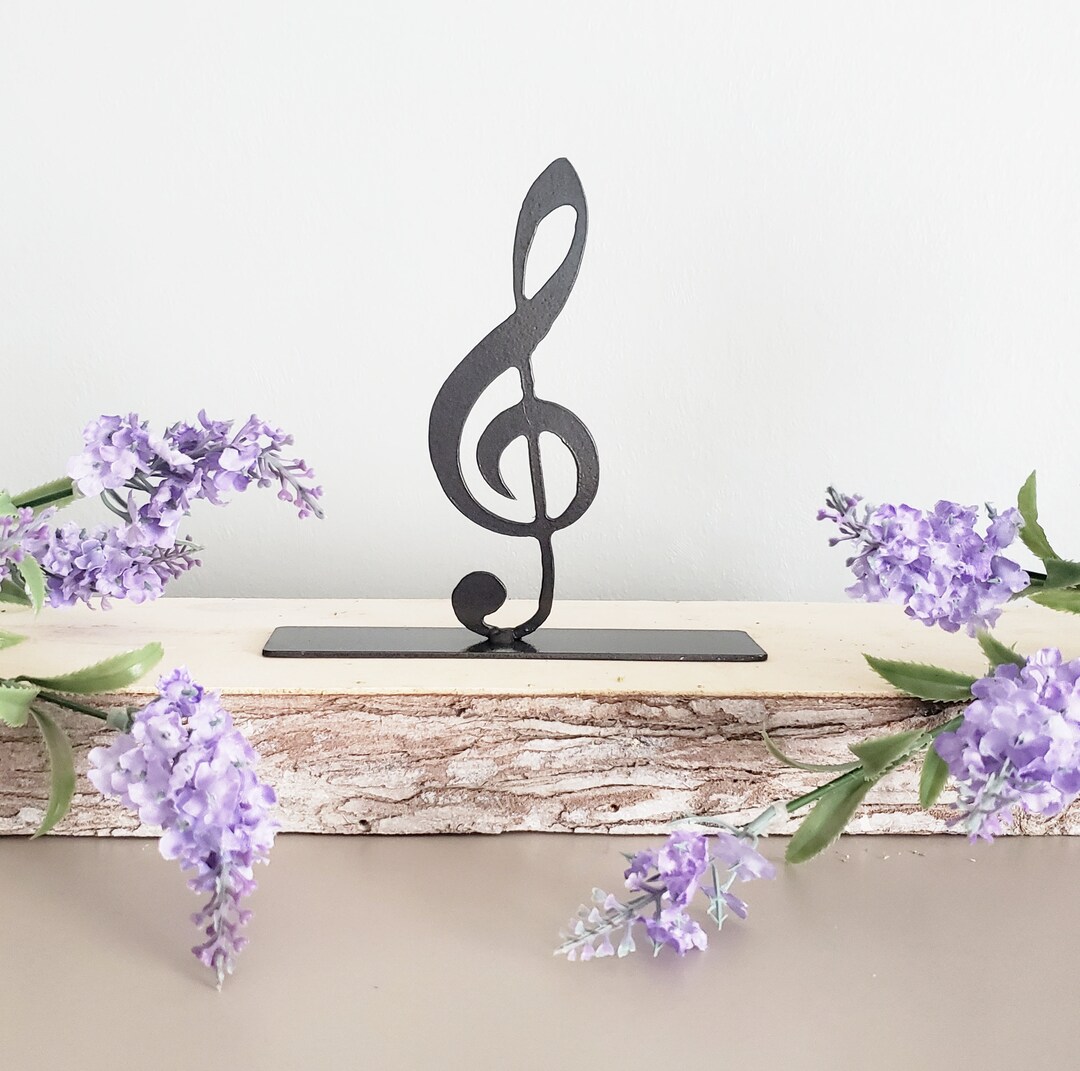 Music Note Home Decor Treble Clef Music Teacher Gift Metal Art Gift for ...