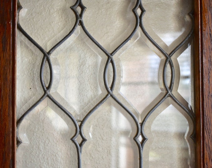 Antique Leaded Glass Window - Etsy