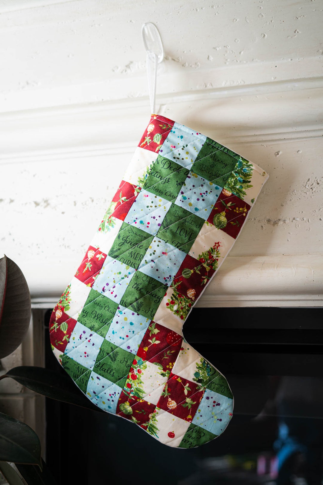 Heirloom Quilted Stockings K - Etsy
