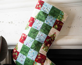 Heirloom Quilted Stockings B - Etsy