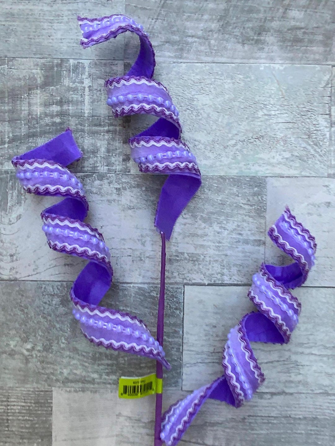 Curly Spray, Spiral Curly Spray, Purple, Pearl Lace Frizzy Curly Spray ...