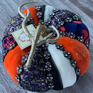 Pumpkin Mark Roberts Pumpkin Fall Decor Elegant Pumpkin - Etsy