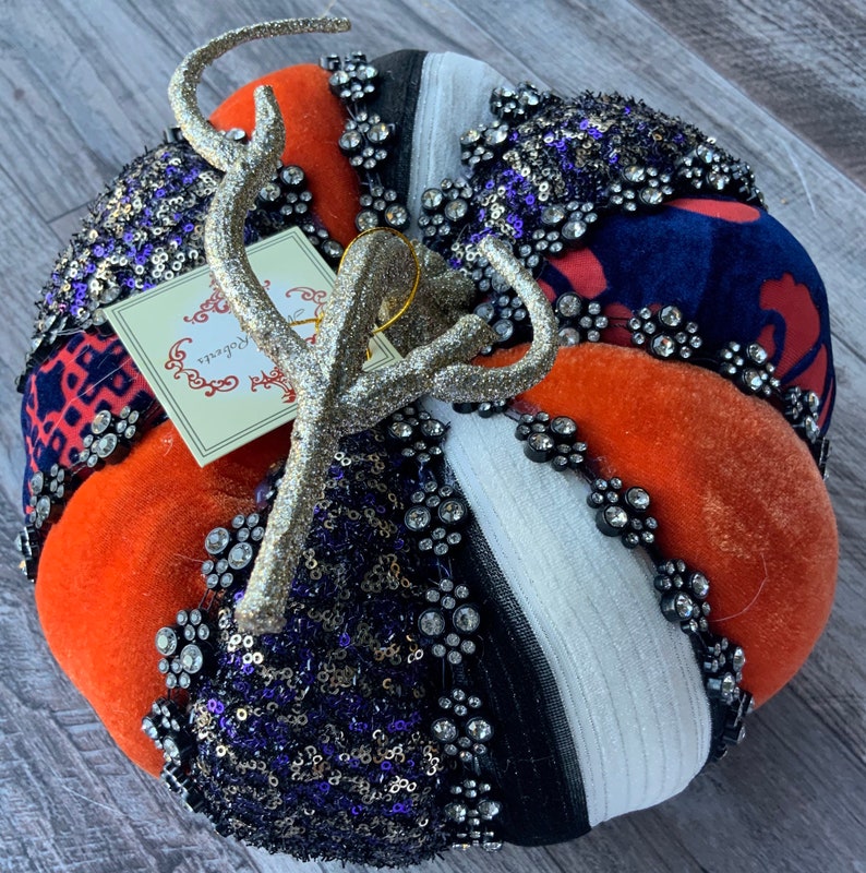 Pumpkin Mark Roberts Pumpkin Fall Decor Elegant Pumpkin - Etsy