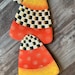 Candy Corn Elegant Candy Corn Stack the Round Top - Etsy