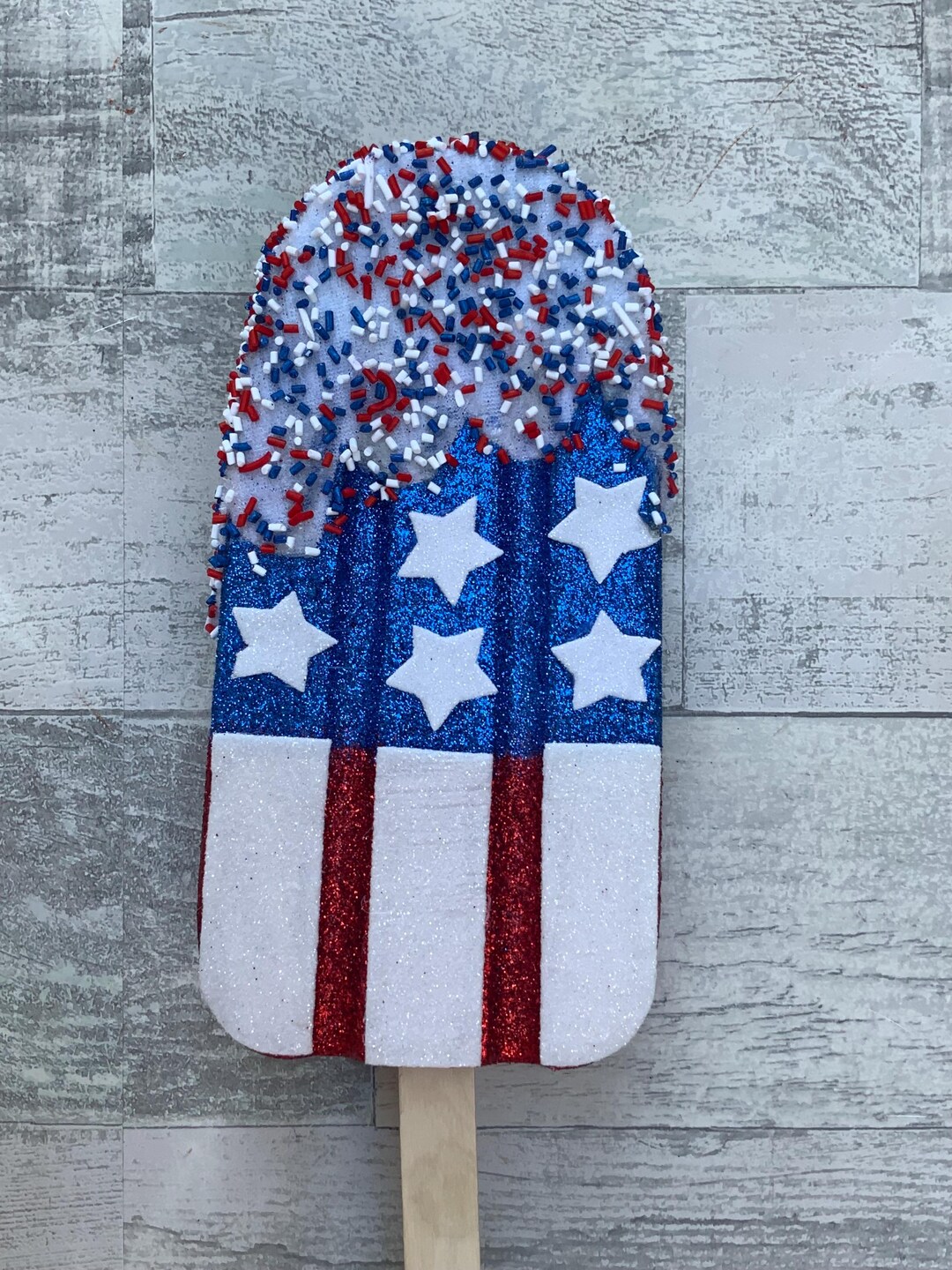 Popsicle, Stars & Stripes, Stars Stripes Popsicle, Sprinkles, 4th of ...