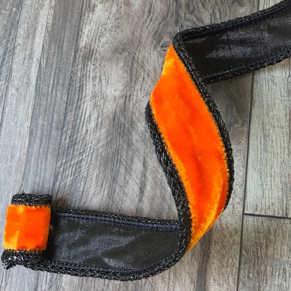 Orange Velvet - Etsy