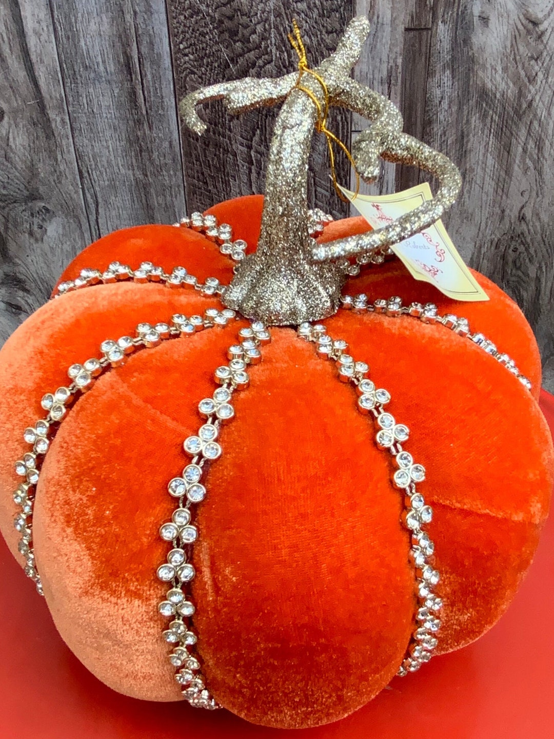 Pumpkin, Mark Roberts Pumpkin, Fall Decor, Couture Pumpkin, 6-7” - Etsy