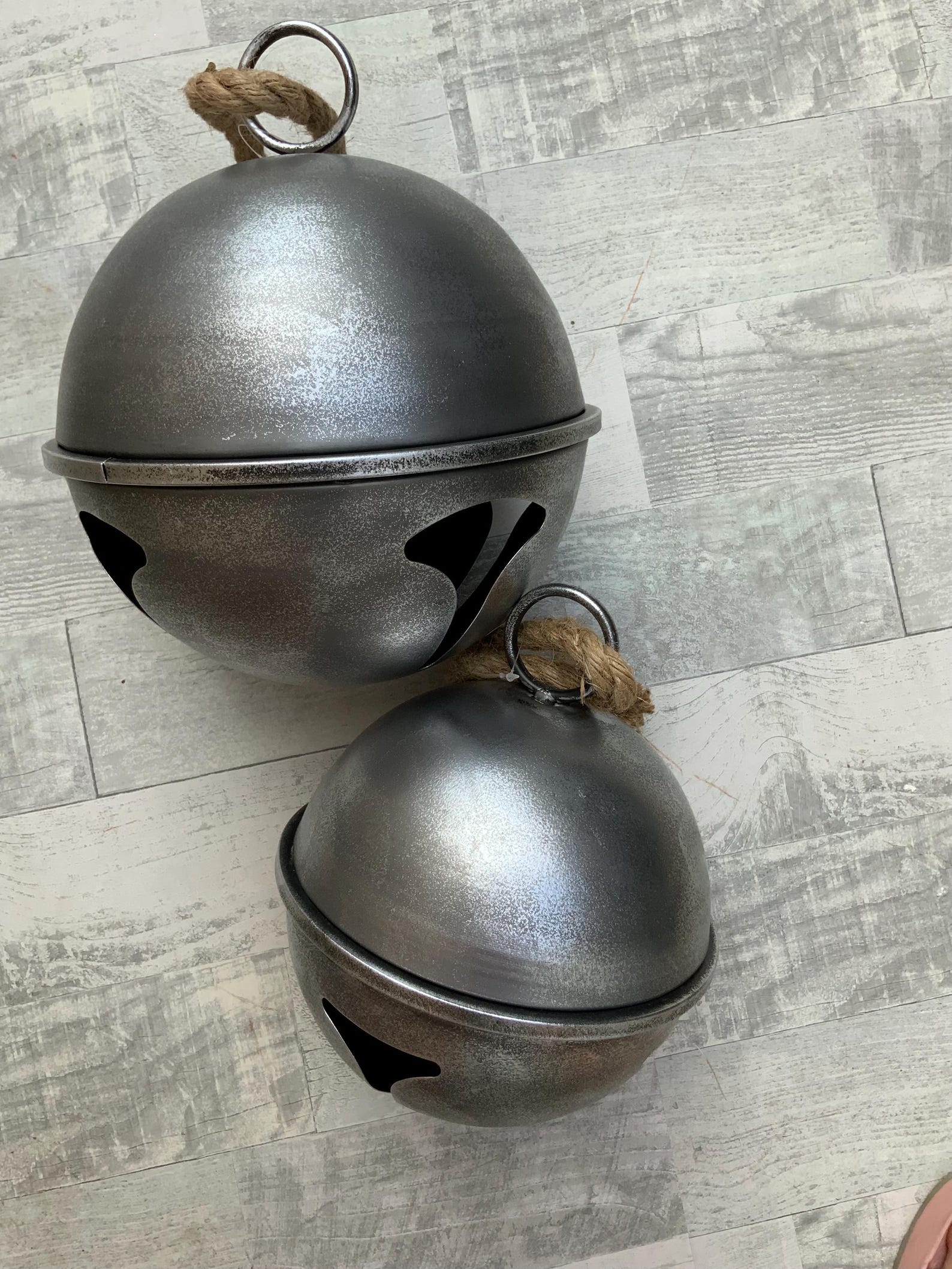 Jingle Bell, Bell, Silver Jingle Bell, Antique Silver Jingle Bell ...