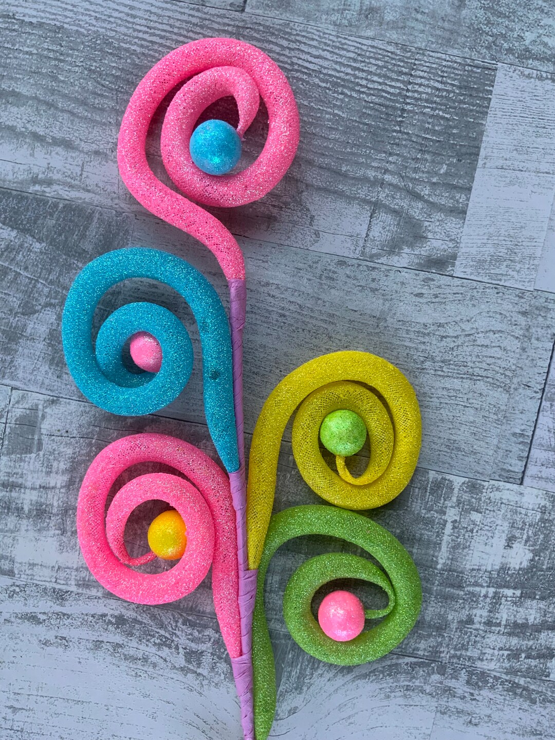 Curl Ball Spray, Blue, Green, Pink, Yellow, Brights, Easter, Spring ...