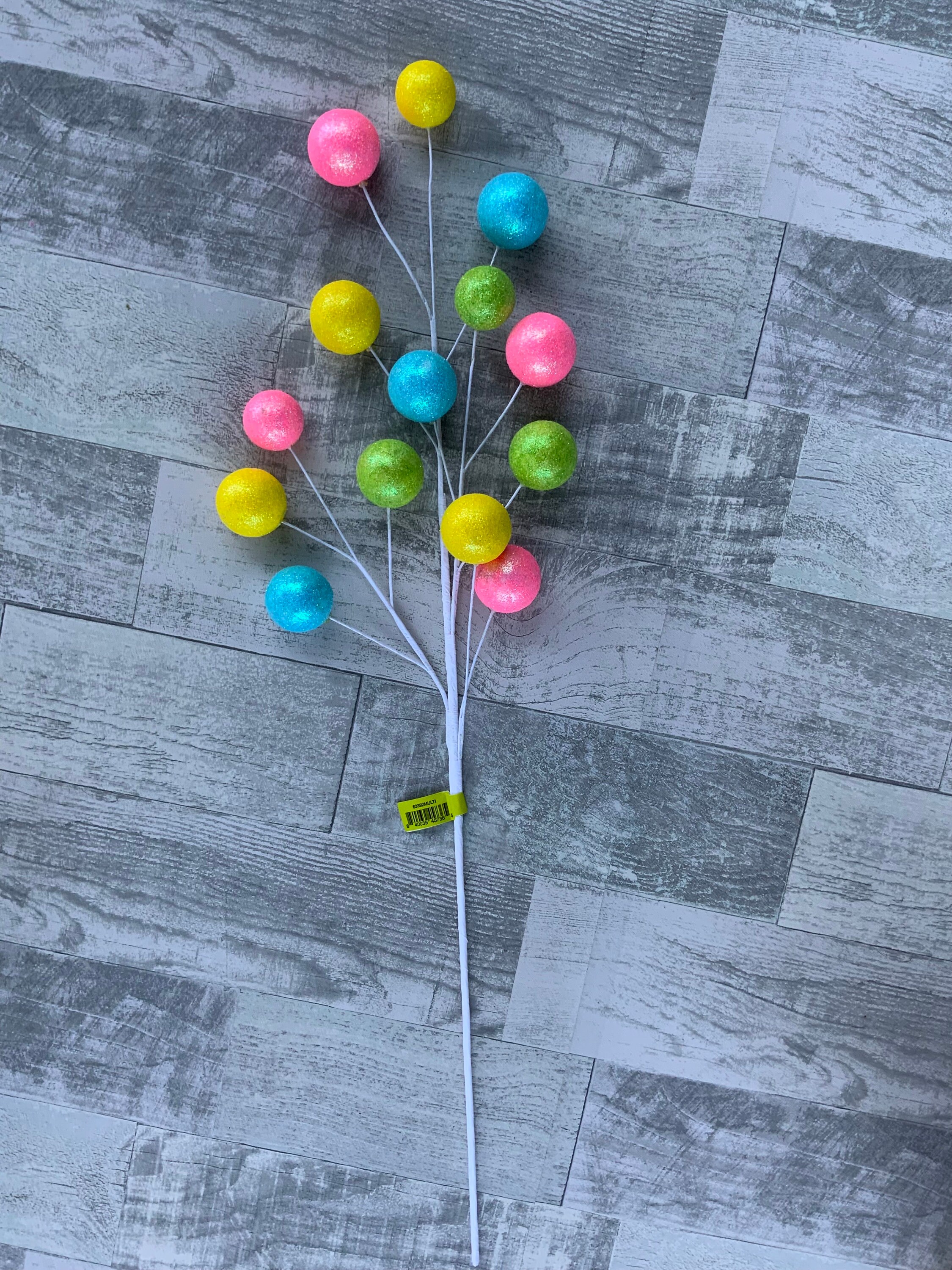 Gum Ball Spray, Blue, Green, Pink, Yellow, Brights, Easter, Spring ...