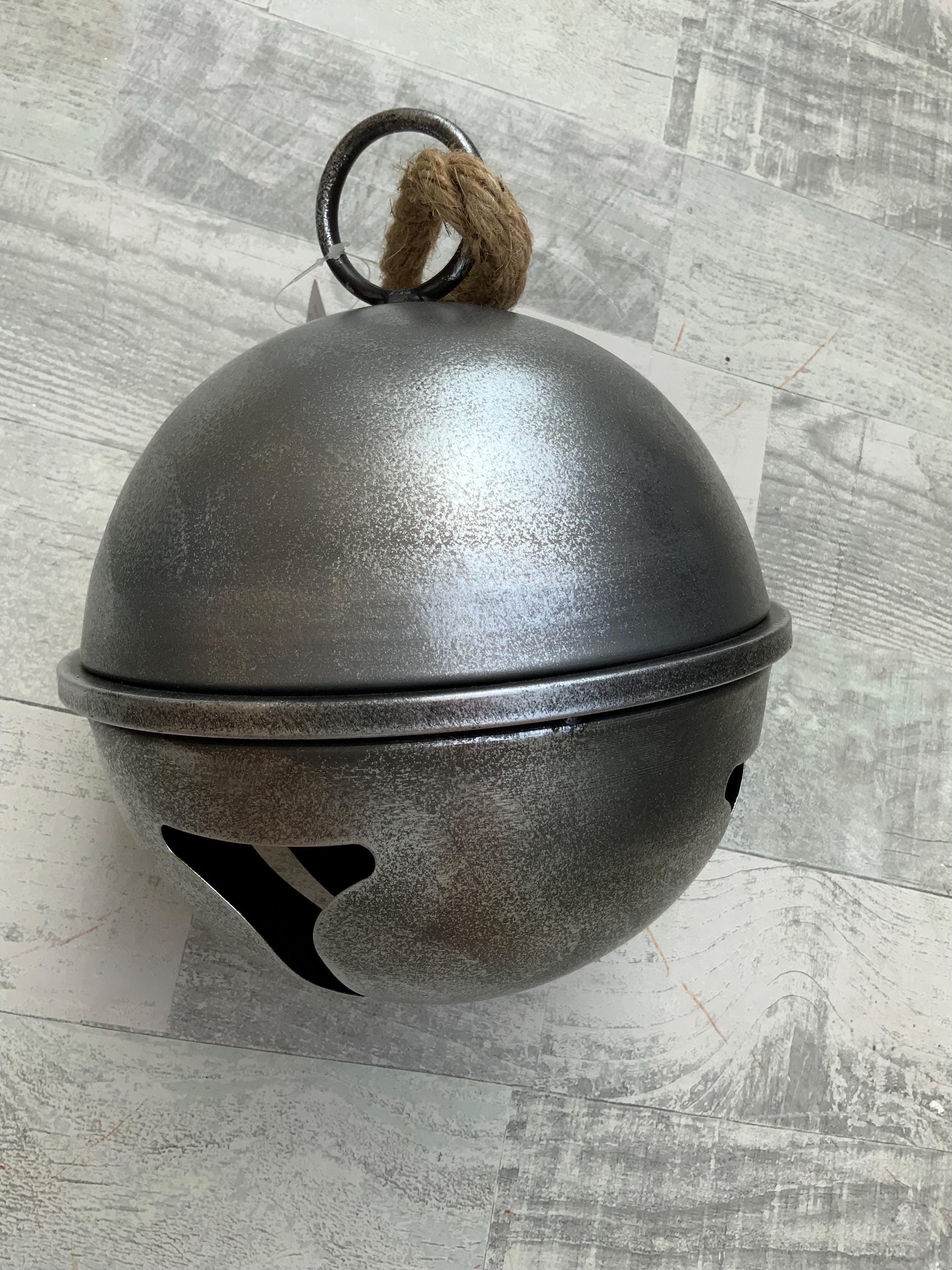 Jingle Bell, Bell, Silver Jingle Bell, Antique Silver Jingle Bell ...