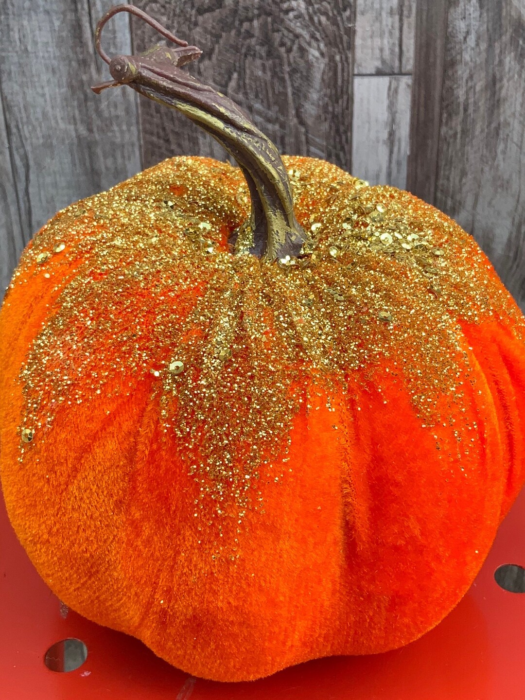Pumpkin, Mark Roberts Pumpkin, Fall Decor, Glitter Pumpkin ...