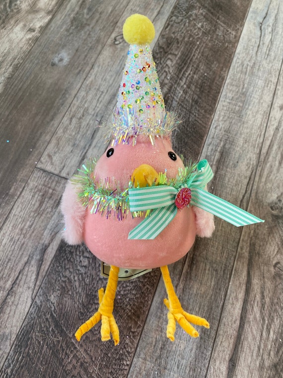 10 Pink Bird Candy Bird Party Bird | Etsy