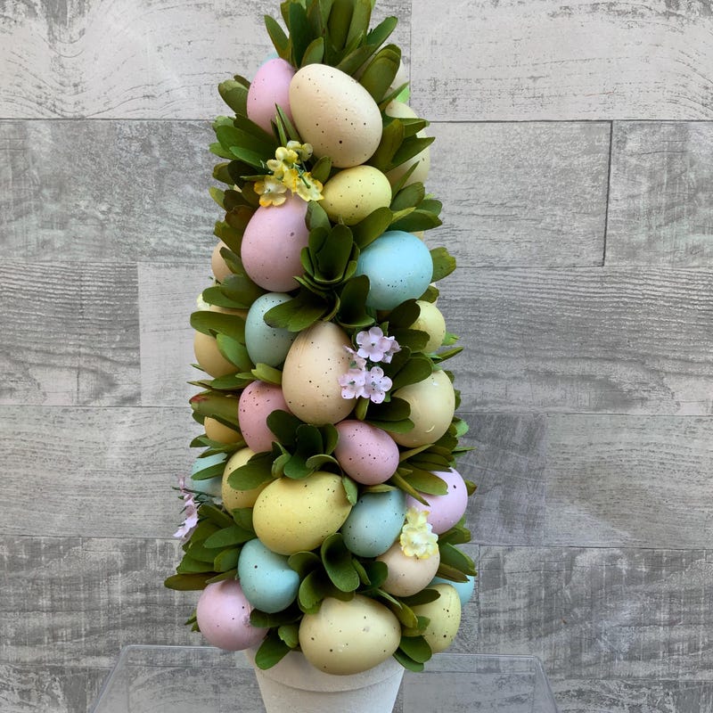 Easter Egg Topiary Tree - Etsy